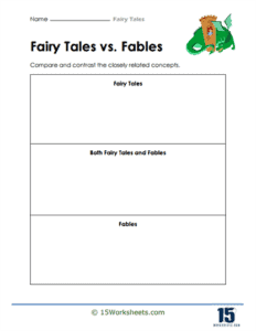 Fairy Tales Worksheets - 15 Worksheets.com
