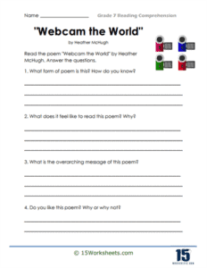 Grade 7 Reading Comprehension Worksheets - 15 Worksheets.com