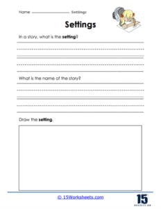 Story Settings Worksheets | Reading Collection - 15 Worksheets.com