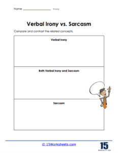 Irony Worksheets - 15 Worksheets.com