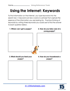 Using References Worksheets | Source Mastery - 15 Worksheets.com