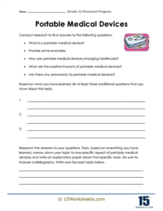 Grade 12 Research Projects Worksheets - 15 Worksheets.com