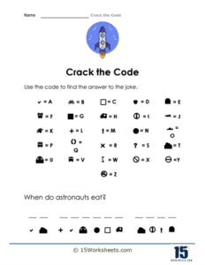 Crack the Code Worksheets - 15 Worksheets.com