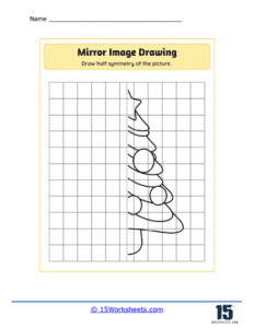 Mirror Images Worksheets | Pattern Skills - 15 Worksheets.com