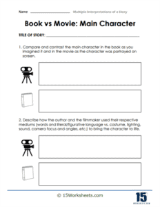 Multiple Interpretations of a Story Worksheets - 15 Worksheets.com