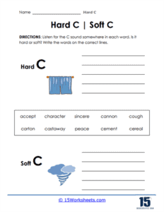 Hard C Worksheets - 15 Worksheets.com