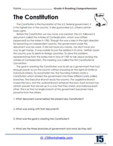 Grade 4 Reading Comprehension Worksheets - 15 Worksheets.com