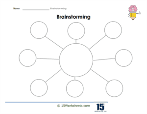 Brainstorming Worksheets - 15 Worksheets.com