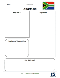 Apartheid Worksheets - 15 Worksheets.com