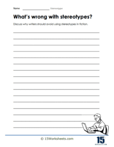 Stereotypes Worksheets | Perspective Shift - 15 Worksheets.com