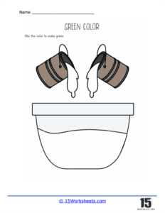 The Color Green Worksheets - 15 Worksheets.com
