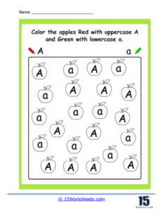 Letter A Worksheets | Literacy & Sound Fluency - 15 Worksheets.com