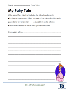 Fairy Tales Worksheets - 15 Worksheets.com
