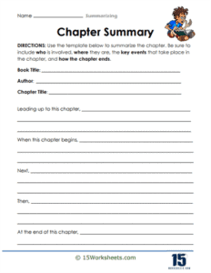 Summarizing Worksheets - 15 Worksheets.com
