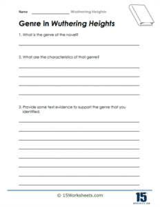 Wuthering Heights Worksheets - 15 Worksheets.com