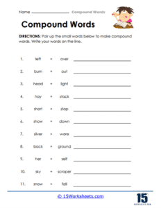 Compound Words Worksheets - 15 Worksheets.com