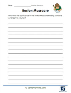 Boston Massacre Worksheets - 15 Worksheets.com