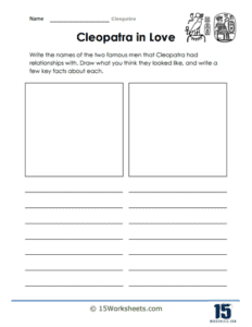Cleopatra Worksheets - 15 Worksheets.com
