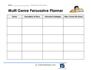 Persuasive Writing Worksheets | Heighten Impact - 15 Worksheets.com