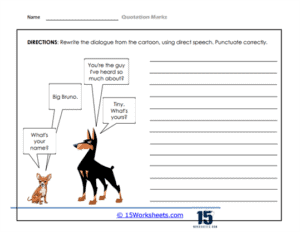 Quotations Worksheets - 15 Worksheets.com