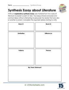 Synthesis Worksheets | Craft Strong Arguments - 15 Worksheets.com