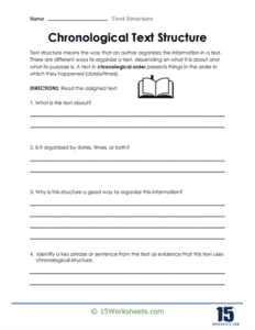 Text Structure Worksheets - 15 Worksheets.com