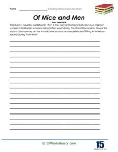 American Literature Worksheets - 15 Worksheets.com