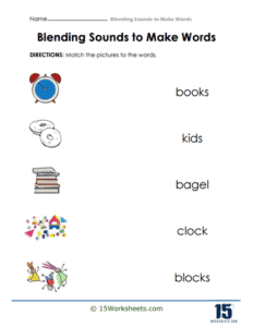 Blending Sounds Worksheets - 15 Worksheets.com