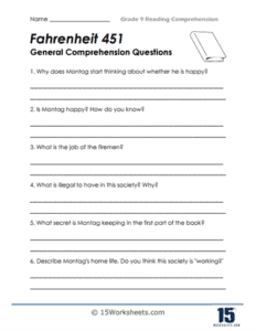 Grade 9 Reading Comprehension Worksheets - 15 Worksheets.com