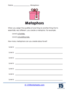 Metaphors Worksheets | Enrich Reading & Expression - 15 Worksheets.com