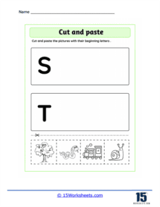 Cut and Paste Worksheets - 15 Worksheets.com
