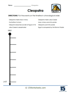 Cleopatra Worksheets - 15 Worksheets.com