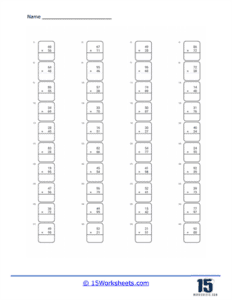 2 digit by 2 digit Multiplication Worksheets - 15 Worksheets.com