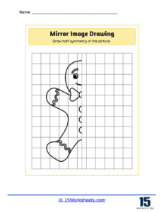 Mirror Images Worksheets | Pattern Skills - 15 Worksheets.com