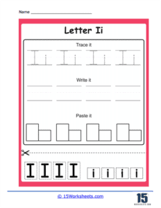Letter I Worksheets | Alphabet Series - 15 Worksheets.com