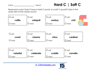 Hard C Worksheets - 15 Worksheets.com