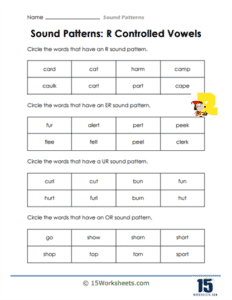 Sound Patterns Worksheets - 15 Worksheets.com