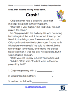 Grade 2 Reading Comprehension Worksheets - 15 Worksheets.com