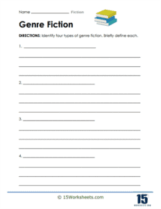 Fiction Worksheets - 15 Worksheets.com