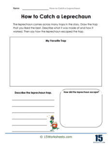How to Catch a Leprechaun Worksheets - 15 Worksheets.com