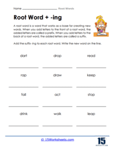 Root Words Worksheets | Vocabulary Collection - 15 Worksheets.com