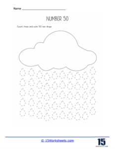 Number 50 Worksheets - 15 Worksheets.com