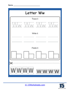 Letter W Worksheets | A-Z Compilation Series - 15 Worksheets.com