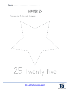 Number 25 Worksheets - 15 Worksheets.com
