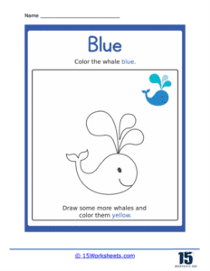 Blue Worksheets - 15 Worksheets.com