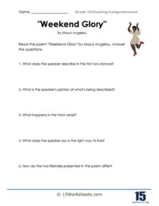 Grade 10 Reading Comprehension Worksheets - 15 Worksheets.com