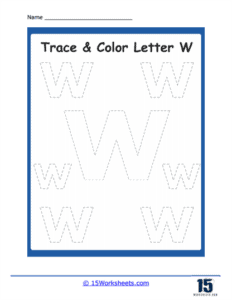 Letter W Worksheets | A-Z Compilation Series - 15 Worksheets.com