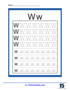 Letter W Worksheets | A-Z Compilation Series - 15 Worksheets.com