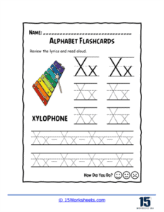 Alphabet Flashcards Worksheets - 15 Worksheets.com