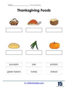 Thanksgiving Worksheets | Turkey Day Activities - 15 Worksheets.com